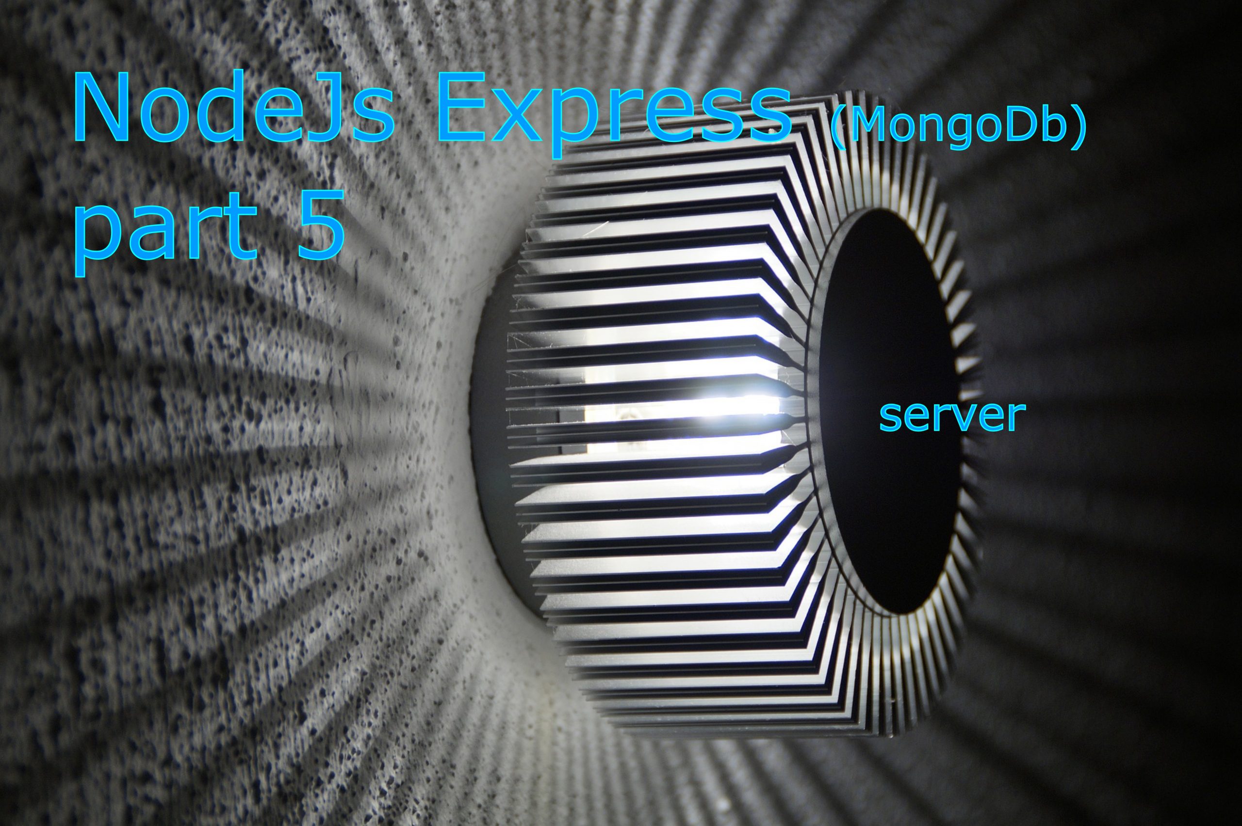 מדריך nodeJS Express – חלק 5 – server - קודקודייל